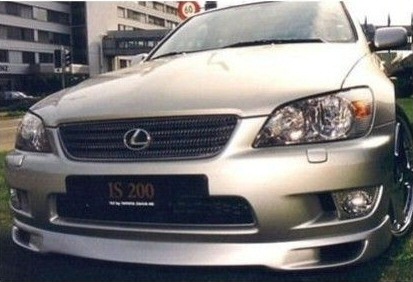 LEXUS IS200 00-05 LESTER FRONT BUMPER LIP FRP V1 - bluepower.se
