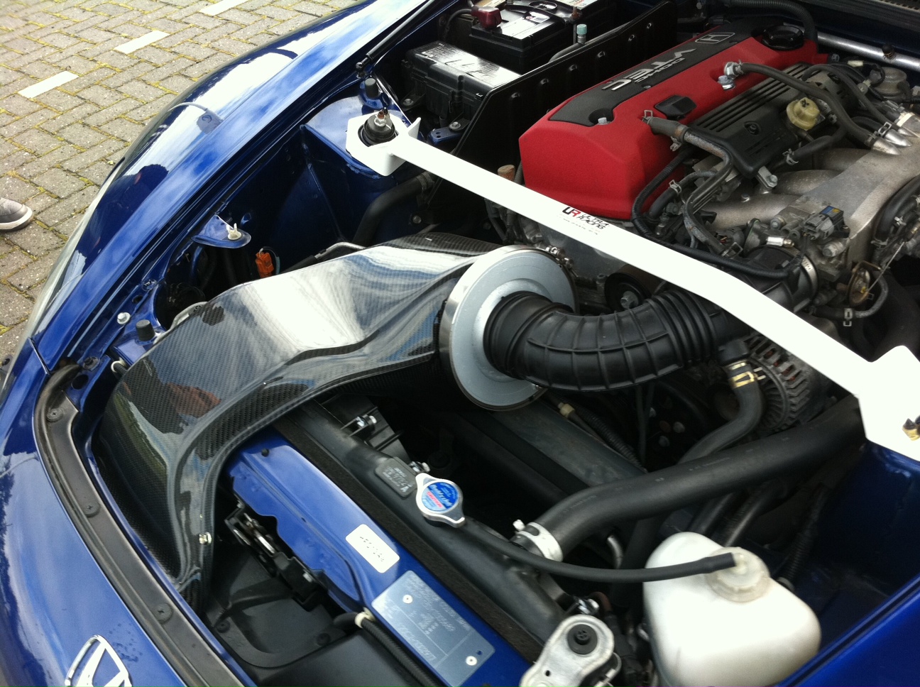 HONDA S2000 AP1/2 MUGEN STYLE CARBON AIRBOX INTAKE SYSTEM - bluepower.se