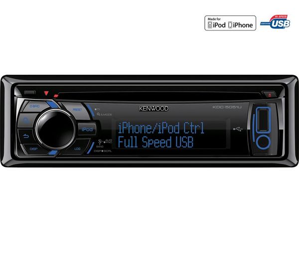 BILSTEREO CD/MP3 USB/IPOD KDC-5051U - bluepower.se