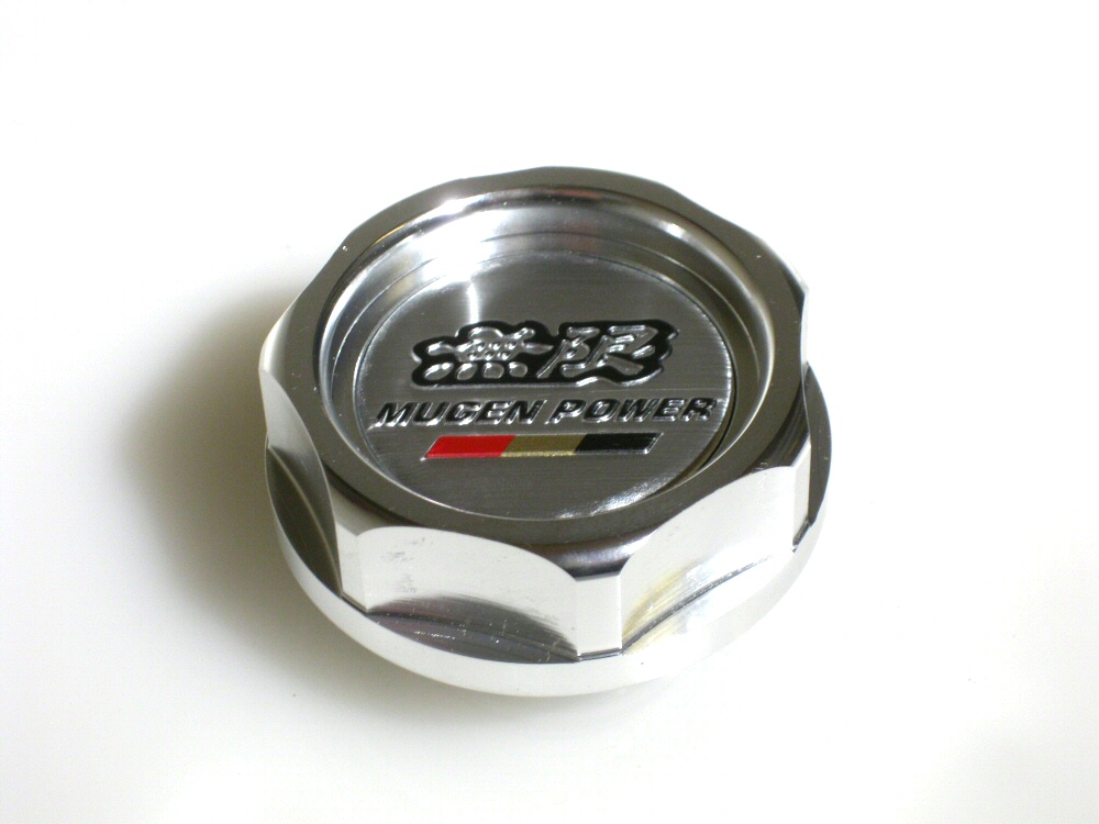 UNIVERSAL HONDA MUGEN STYLE OIL CAP SILVER - bluepower.se