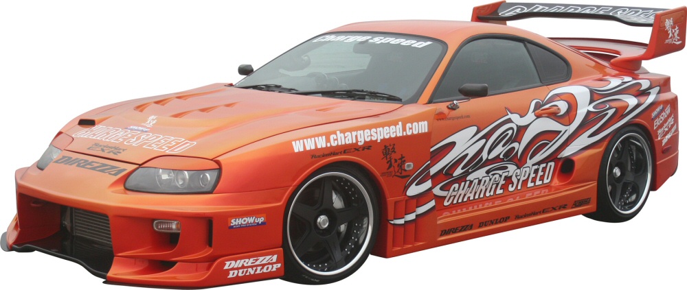 TOYOTA SUPRA MK IV CHARGESPEED WIDE BODYKIT SUPER GT - bluepower.se