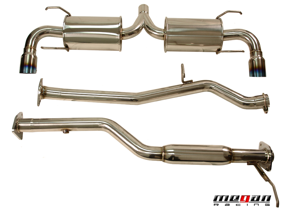 MAZDA RX8 04-09 MEGAN RACING RS CATBACK EXHAUST SYSTEM - bluepower.se