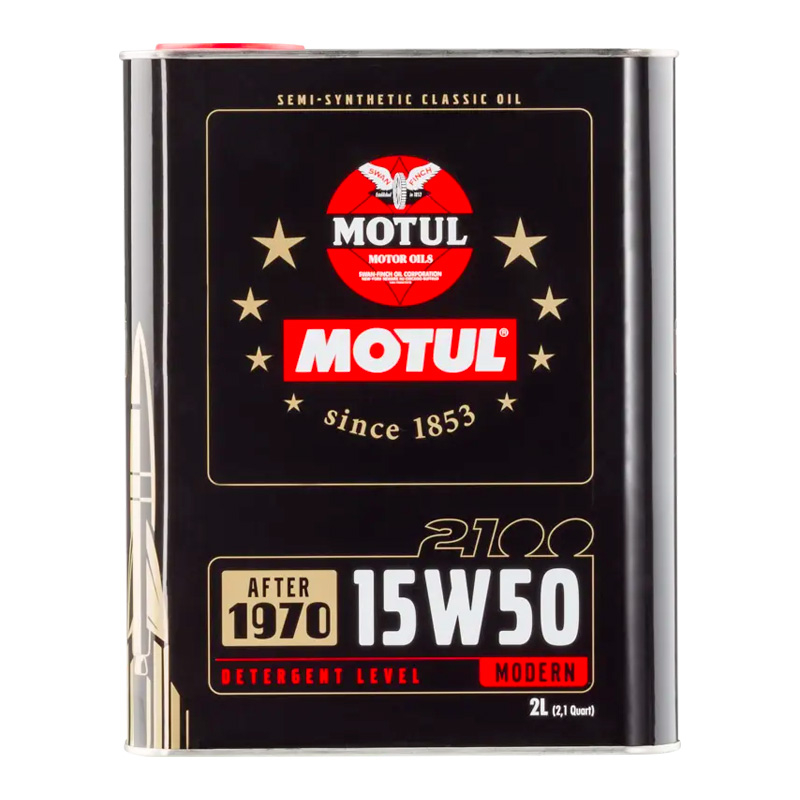 MOTUL CLASSIC 2100 15W-50 MOTOROLJA 2L - bluepower.se