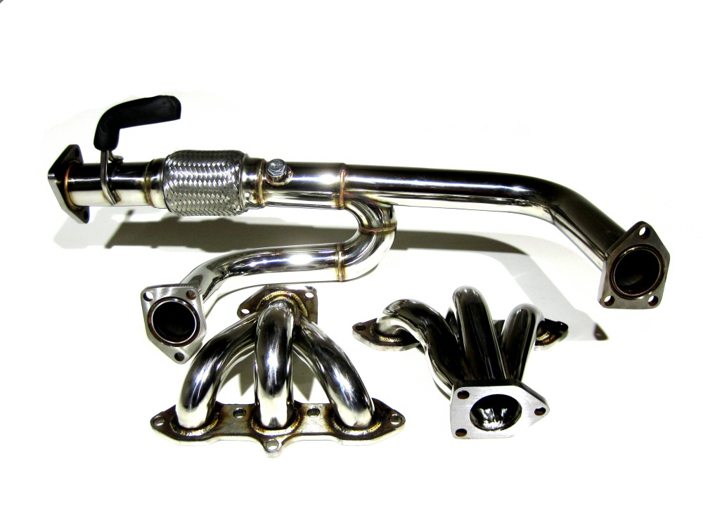HONDA ACCORD 2D 98-01 V6 STAINLESS STEEL HEADER - bluepower.se