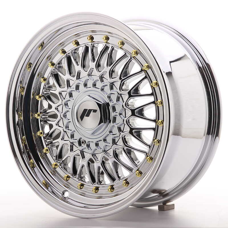 Japan Racing JR9 16x7,5 ET25 4x100/108 Chrome - bluepower.se