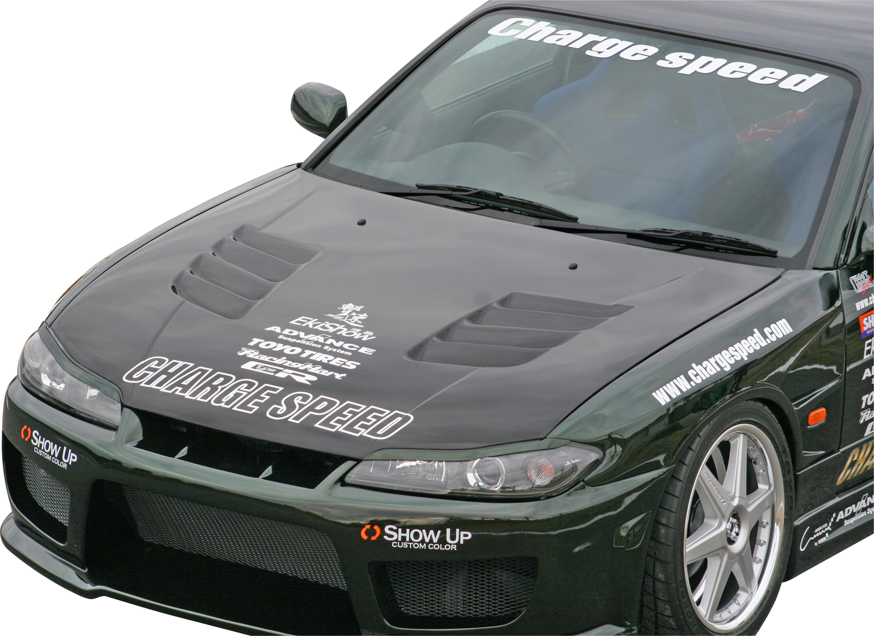 NISSAN S15 CHARGESPEED GLASFIBER HUV +INTAG - bluepower.se