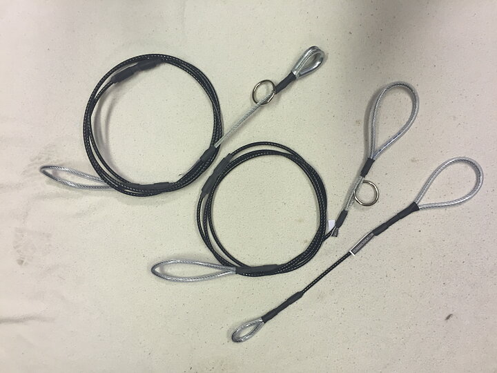 Plastic covered vire ganglines - Vildmannens Drag