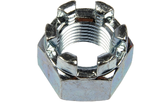 Kronmutter Framaxel 41-72,1/2"-20 Chr - Nostalgia Motor AB