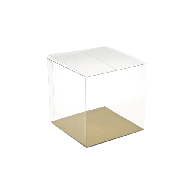 Clear cube box, 60x60x60 - Chocolate-packaging.com