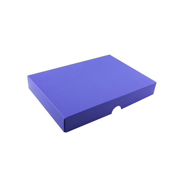 Lid for 24 piece chocolate box, purple - Chocolate-packaging.com