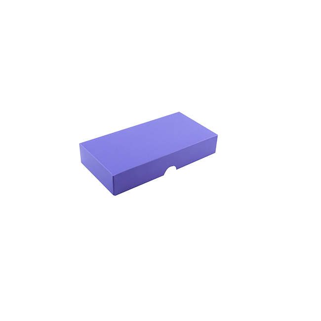 Lid for 8 piece chocolate box, purple - Chocolate-packaging.com