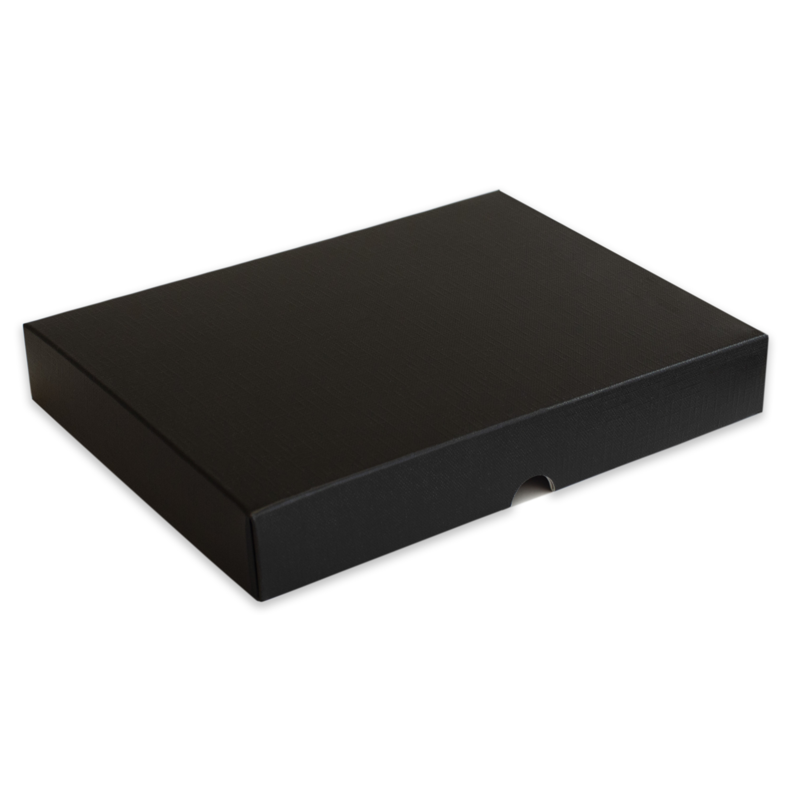 Lid for 24-piece Praline Box, Black Elegance - Chocolate-packaging.com