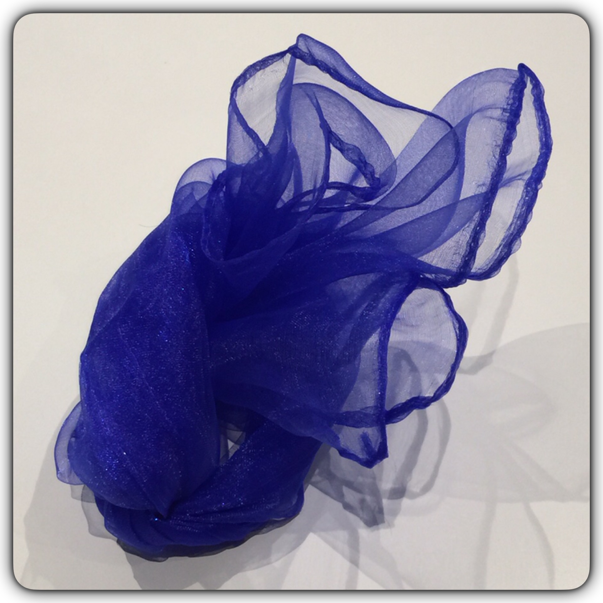 Chiffong, blue - Johannas Rockabilly & Vintage AB