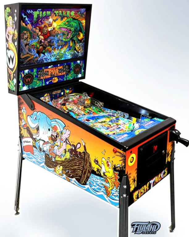 Fish Tales - Alternate Translite - Officially Licensed! - Free Play