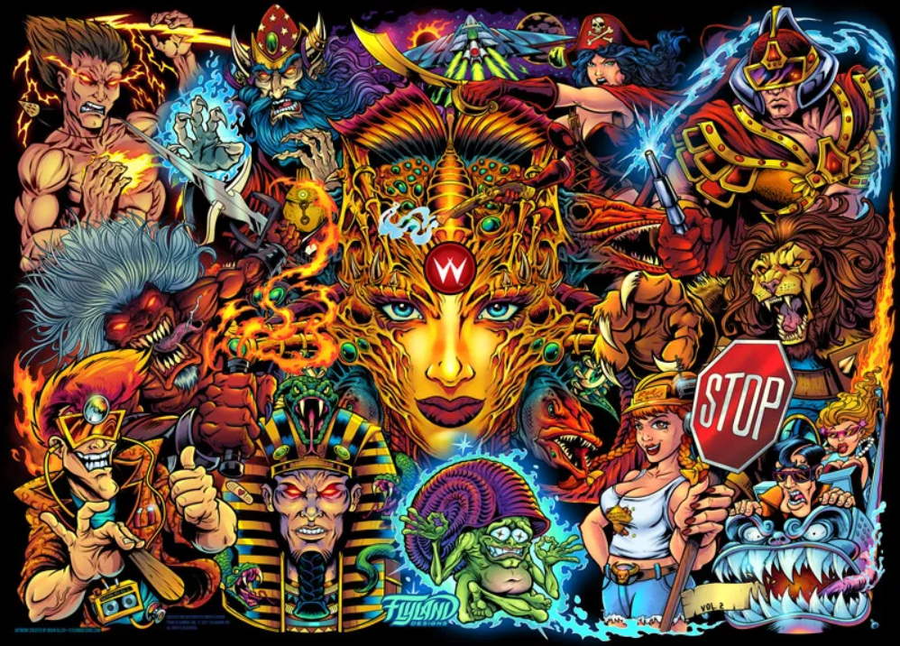 Williams Pinball Mashup Vol. 2 - Alternate Translite - Officially ...