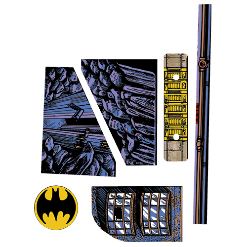 Batman (Data East) Decal Set 4 - Free Play