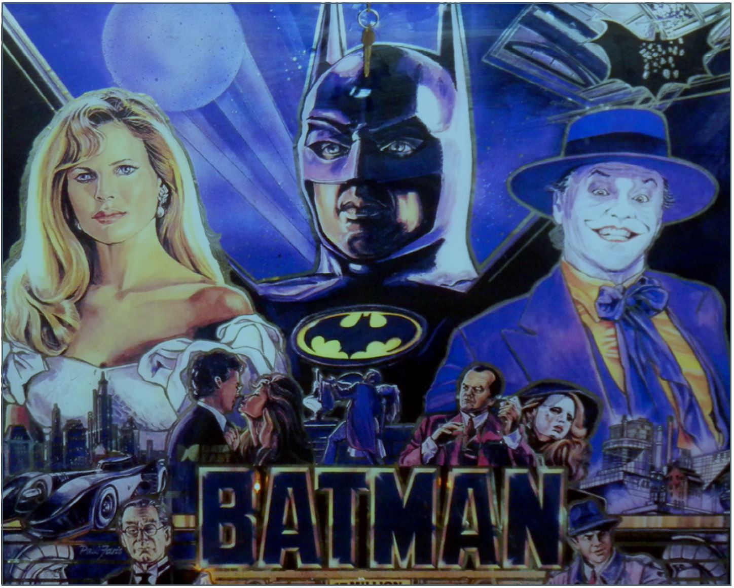 Batman (Data East) Playfield Kit - Free Play