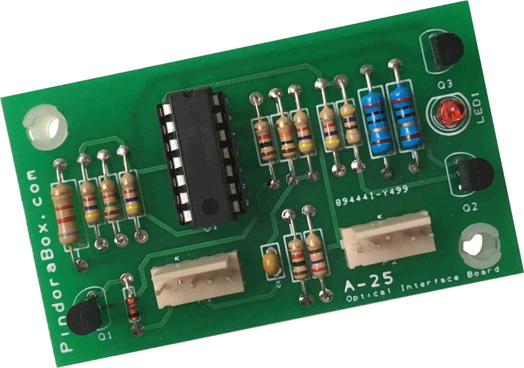 Gottlieb System 3 A-25 Opto Interface Board - Free Play