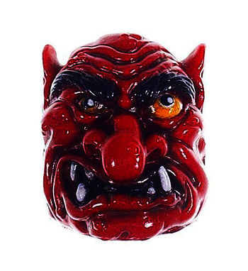 Medieval Madness - Troll Head (Burgundy) - Free Play