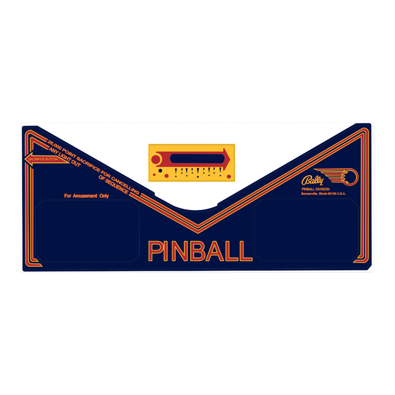 Speakeasy Apron Decal Set - Free Play