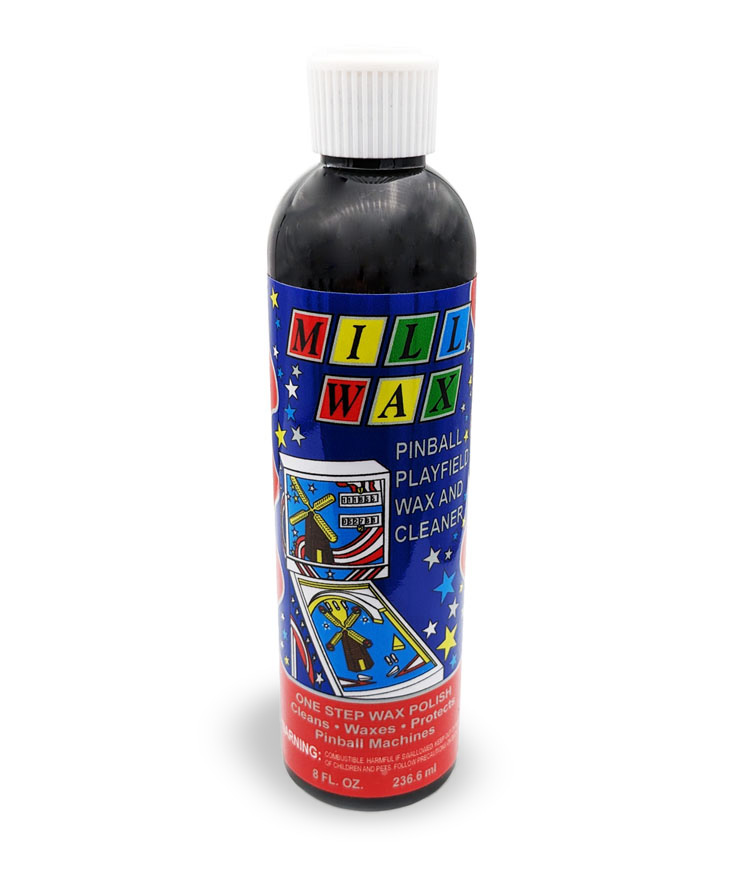 Mill Wax Playfield Wax and Cleaner - 8oz Bottle (ca 237ml) - Free Play