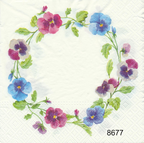 Blomkrans - Erikslunds Decoupage