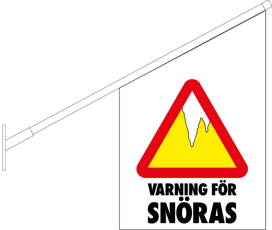 Snöras flagga - Tryckt.se