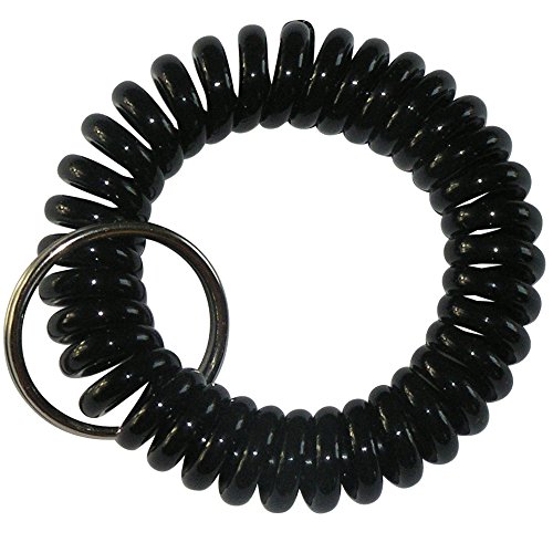 Coiled wrist key chain - UrbanBikeWear.com