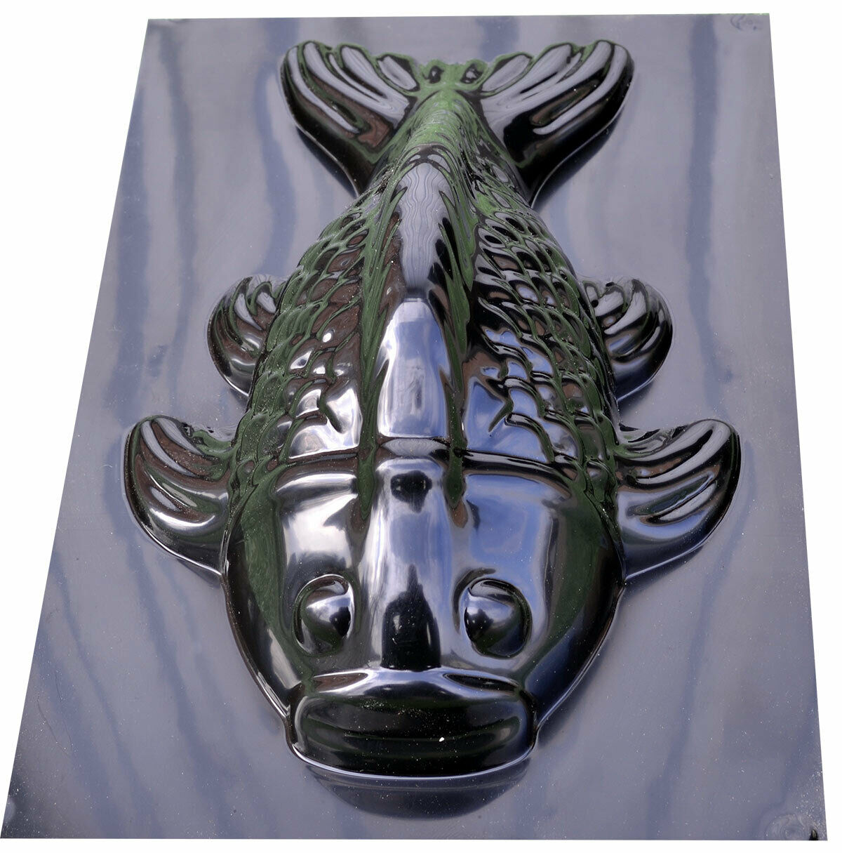 Gjutform Koi fisk L rak fena - Tant Gräddelin