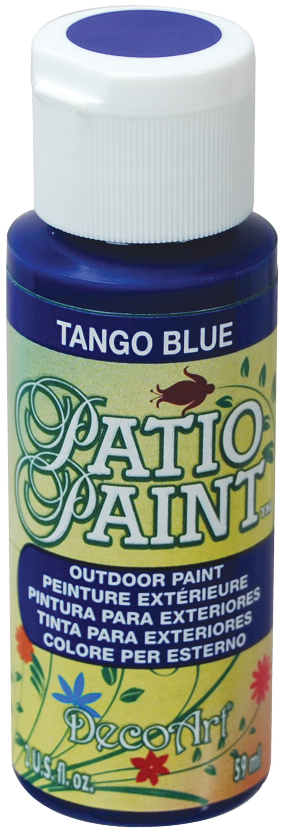 Patio Paint outdoor, Tango Blue, utomhus - Tant Gräddelin