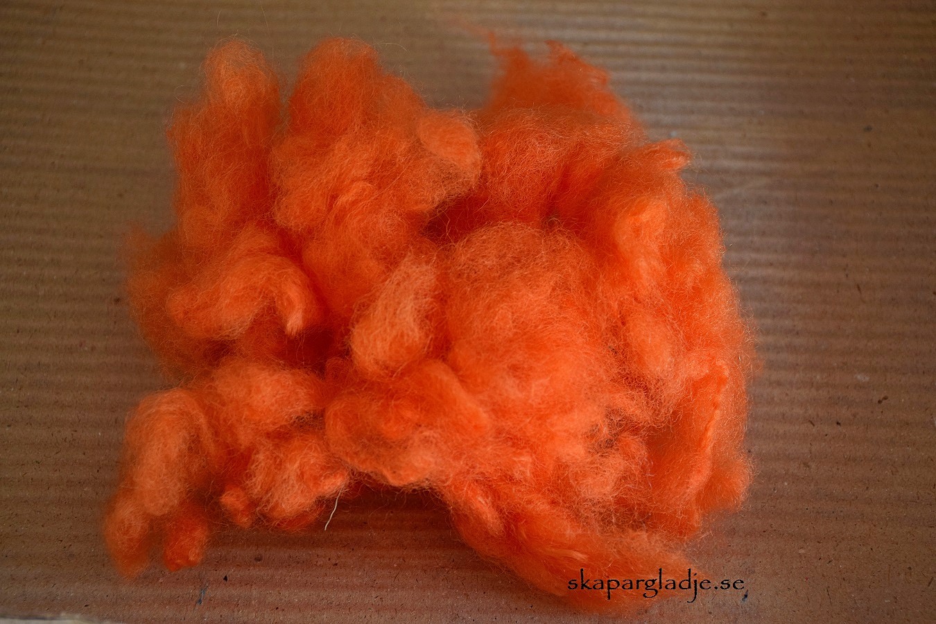 Ull Orange - Ateljé SkaparGlädje