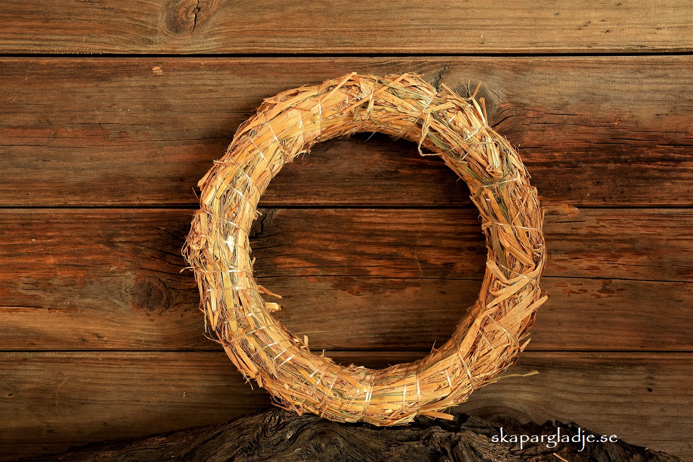 Halmkrans Stomme D24 - Ateljé SkaparGlädje