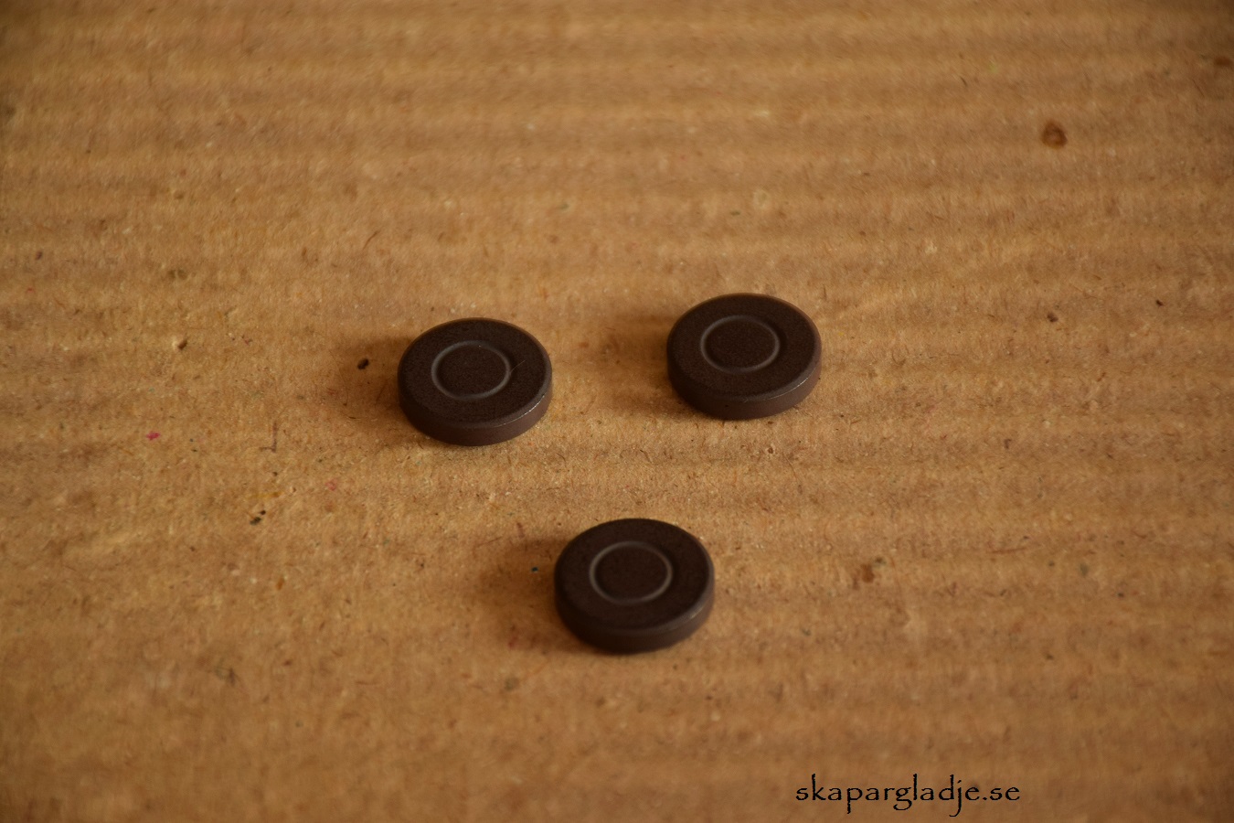 Magneter Runda 15mm St/Förp. - Ateljé SkaparGlädje