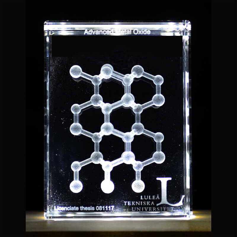 3D Rektangular Crystal Block 12x8x8 cm Standing or lying blocks ...