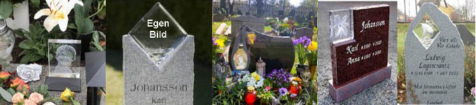 Gravsten utsmyckning 3D - Toppnivå: Sweden Crystal Design