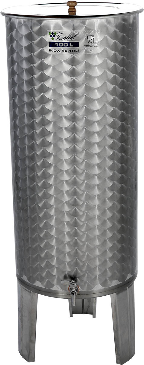 Rostfri tank på ben med 1 tappkran 12 L - 600 L - Musterigården