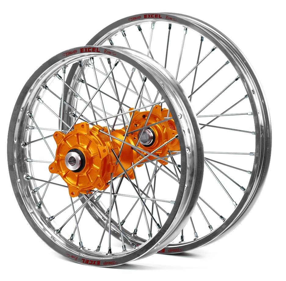 17x5,00 KTM 690 Enduro 08-10 Rear Wheel (Anodized hub)