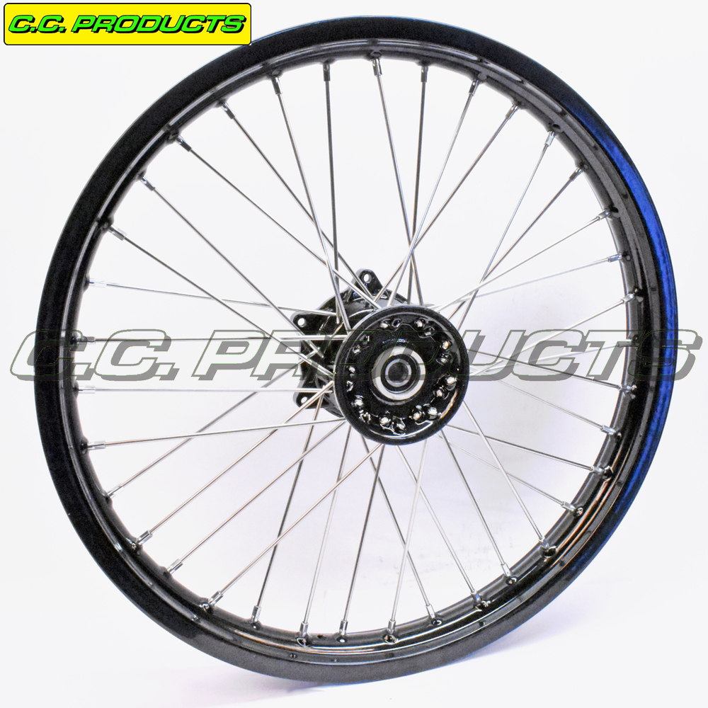 Spoke Set Suzuki DR 650 RSE 21-inch 91-96 Front Wheel (6-bolt brake disc)