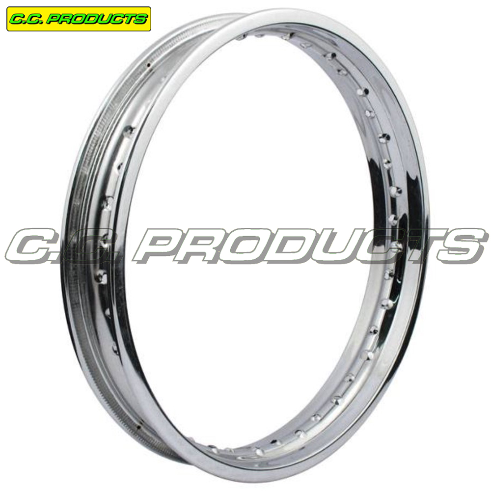 18x2,15 Chrome Rim 36 Hole