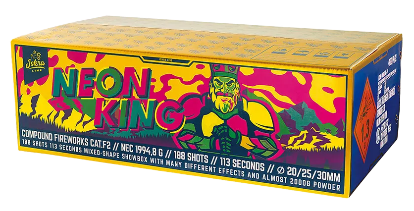 Neon King - Fyrverkerikungen / PartyFixarn