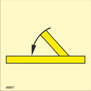 ISO 17631 Fire Control-skylt "B class fire door self closing" - IMPA 33 ...