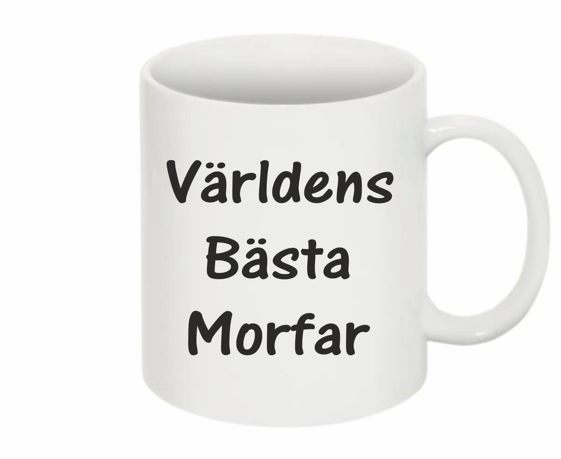 Mugg Världens Bästa Morfar - lillapresentboden