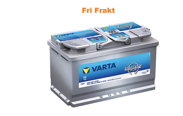 Varta AGM/gel batterier - VoltPower