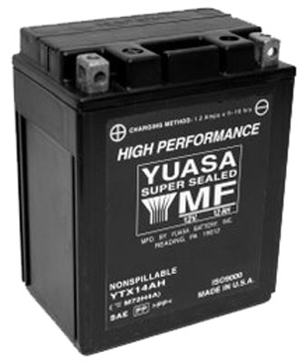 YUASA YTX14AH-BS - VoltPower