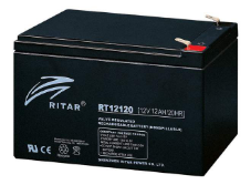 RITAR RT12120-F2 12 VOLT 12 AH AGM BATTERI - VoltPower