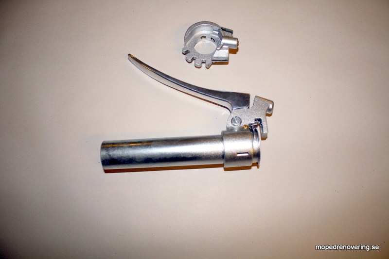 Växelhandtag 2-vxl. 610.3, Grå/KS (Puch) - Mopedrenovering