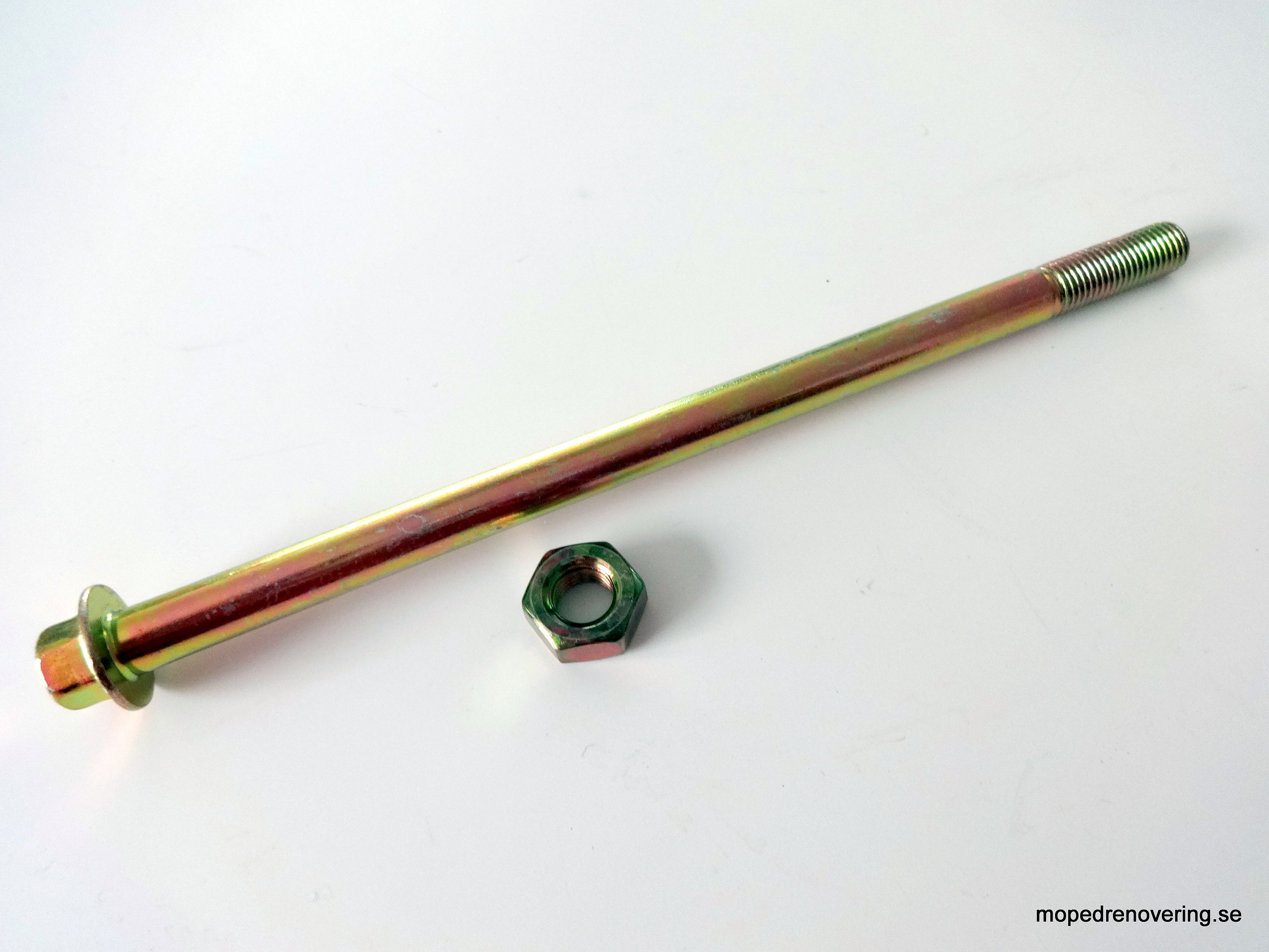 Svingaxel/Hjulaxel M10 x1,25x 190 mm, passar Compact, Yamaha, Suzuki ...