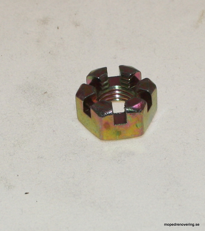 Kronmutter M12x1,25 - Mopedrenovering