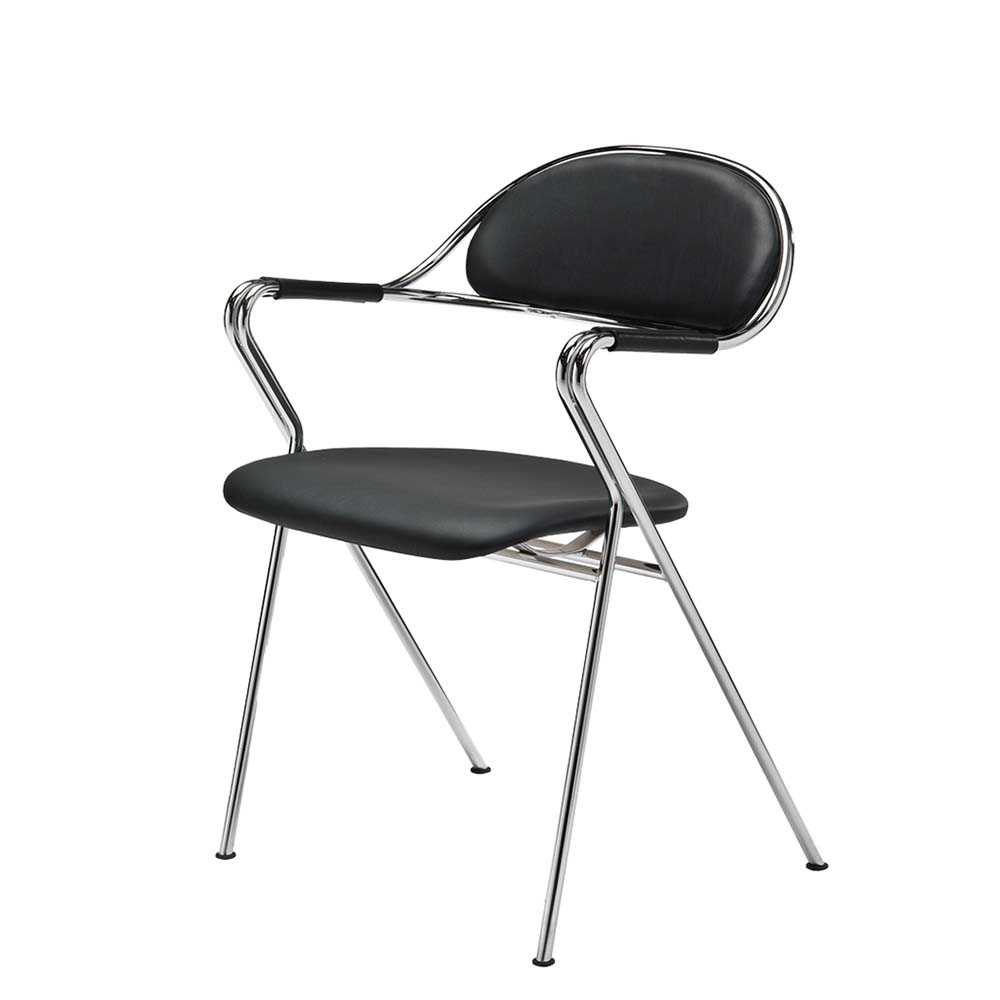 BM 65 Karmstol Mi 065 Läder | Bruno Mathsson | Vision of Home.se | Fri Frakt