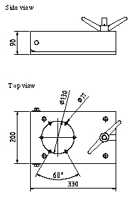 Comrod MT-100 Manual Tilting Mechanism for AT100DS/AT101DS - NjordX AB